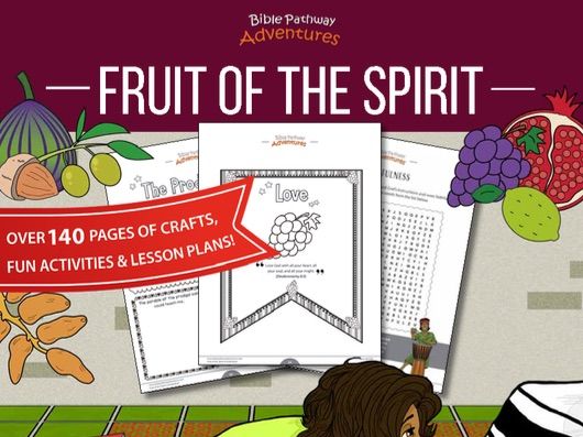Fruit of the Spirit Coloring Activity Book & Lesson Plans | Teaching ...