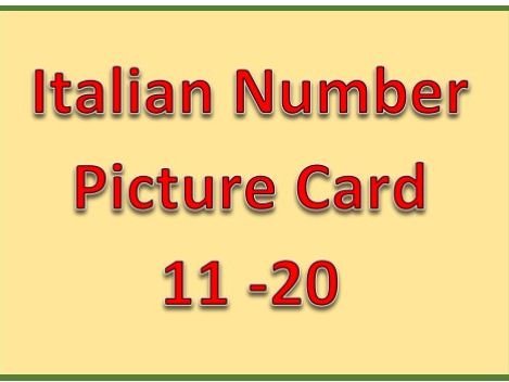 Primary Italian resources