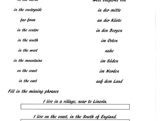 German Worksheets: KS3, KS4, GCSE Language Teaching Resources ǀ Tes