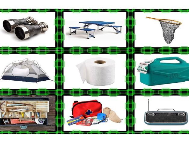 Camping Things and Activities 6 Spanish Photo Game Bundle | Teaching ...