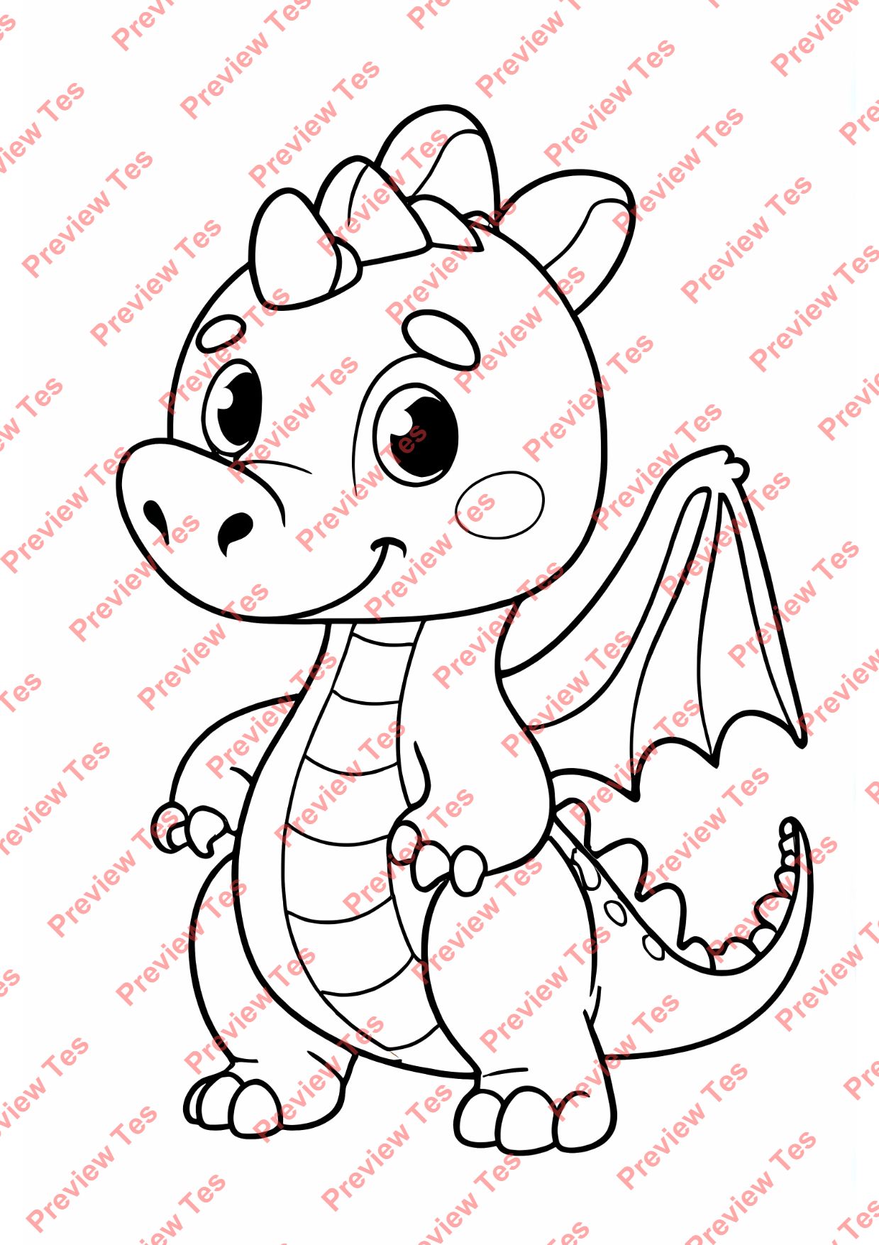 Dragon Colouring Pages | 15 Cute Baby Dragons - Fantasy Art Activities ...