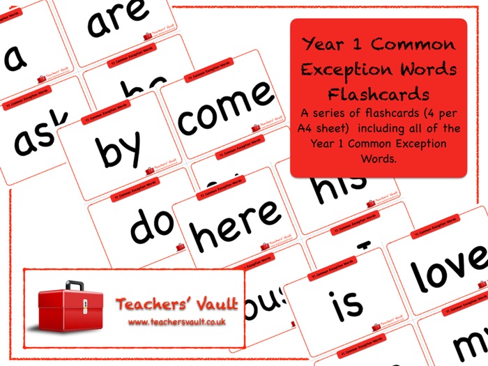 Y1 Cew Flashcards Teaching Resources