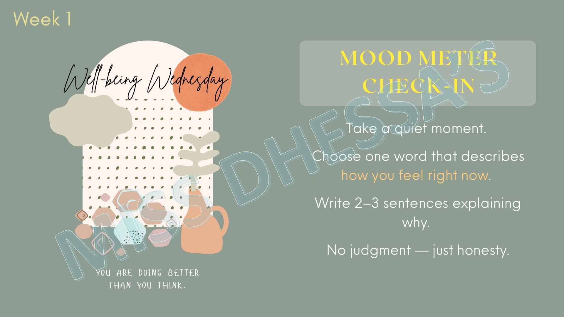 Wednesday Well-Being Pack | 50 Ready-to-Use SEL & Reflection Activities ...