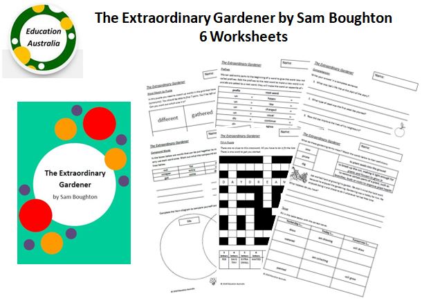 The Extraordinary Gardener by Sam Boughton - 6 Reading Comprehension ...
