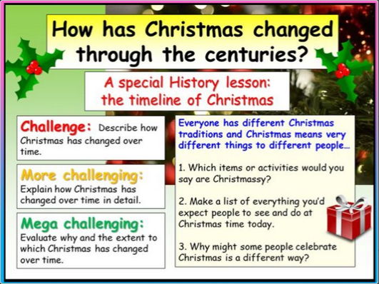 History Christmas | Teaching Resources