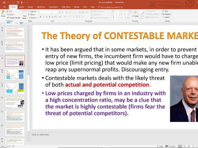 20. Contestability (Slides, Activities and Notes) - Edexcel A-Level ...