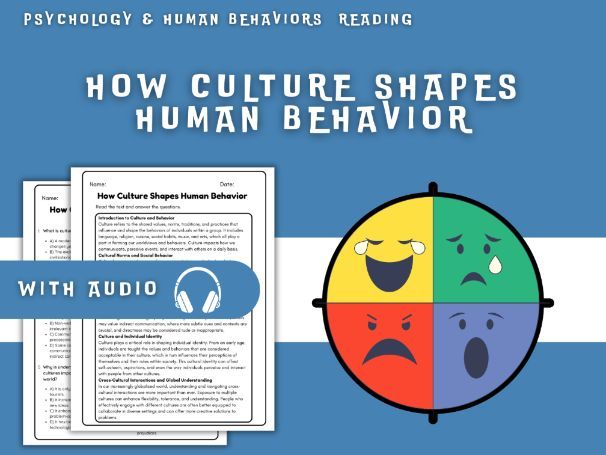How Culture Shapes Human Behavior -Psychology and Human Behavior ...