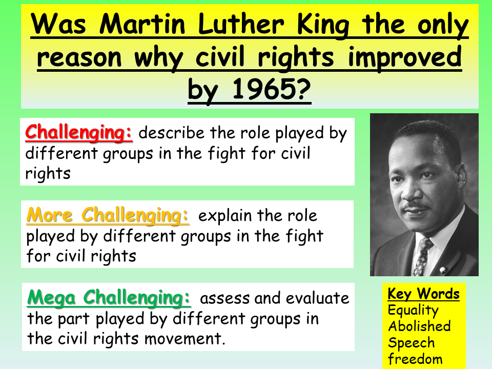 Commemorating Martin Luther King Jr. Day | Tes