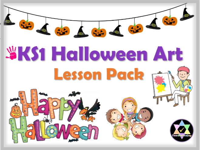 Halloween Art Lesson KS1 Teaching Resources
