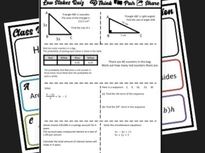 Secondary Maths Resources: Data and Statistics for KS3, KS4, GCSE | Tes