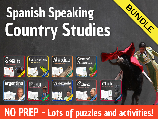 Country Studies Bundle (Spanish Speaking Countries) by willemmacau ... Country Studies Bundle (Spanish Speaking Countries) by willemmacau ...
