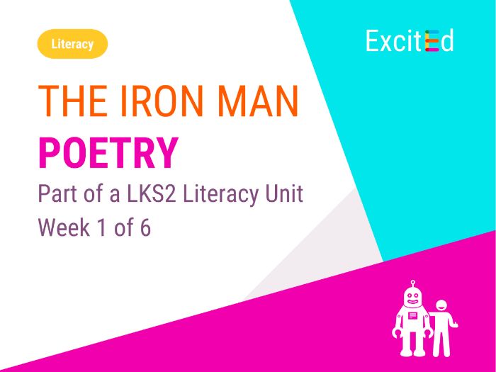 The Iron Man. Full half term literacy inc planning and resources ...