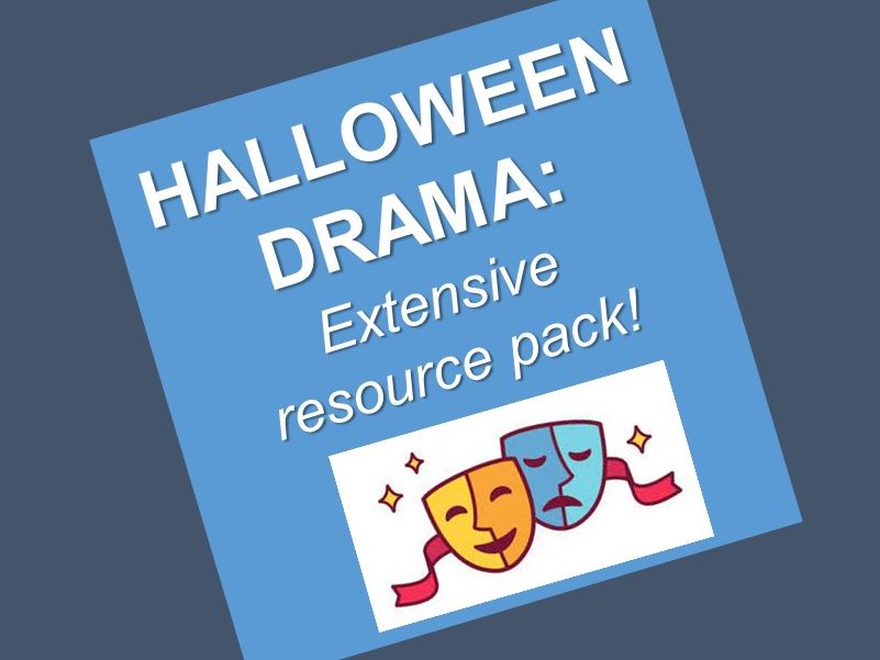 HALLOWEEN Drama Resource Bundle Teaching Resources halloween-drama-resource-bundle-teaching-resources