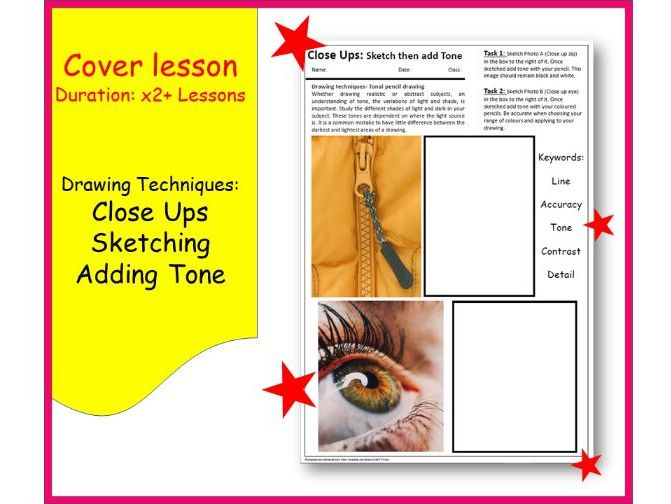 Close Up Drawings | Teaching Resources