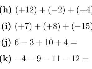 Adding more than two integers worksheet (with solutions) | Teaching ...
