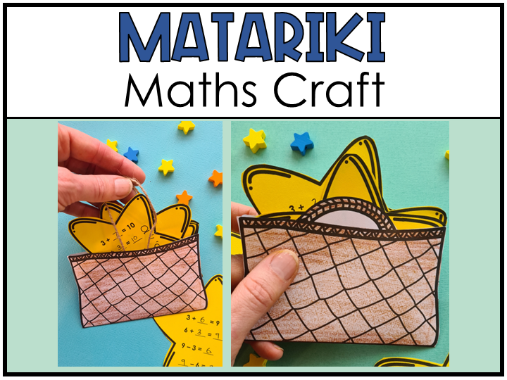 Matariki Maths Craft Fact Families Times Tables Stars Activity ...