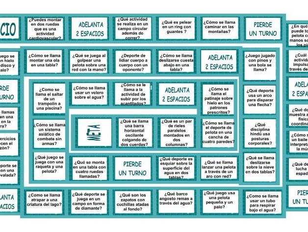 Sports and Exercise Spanish 4 Worksheet-2 Game-1 Exam Bundle | Teaching ...