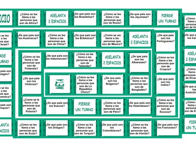 Origins and Nationalities Spanish 4 Worksheet-2 Game-1 Exam Bundle ...