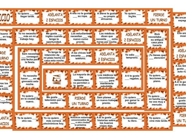 Infinitives Spanish 4 Worksheet-2 Game-1 Exam Bundle | Teaching Resources