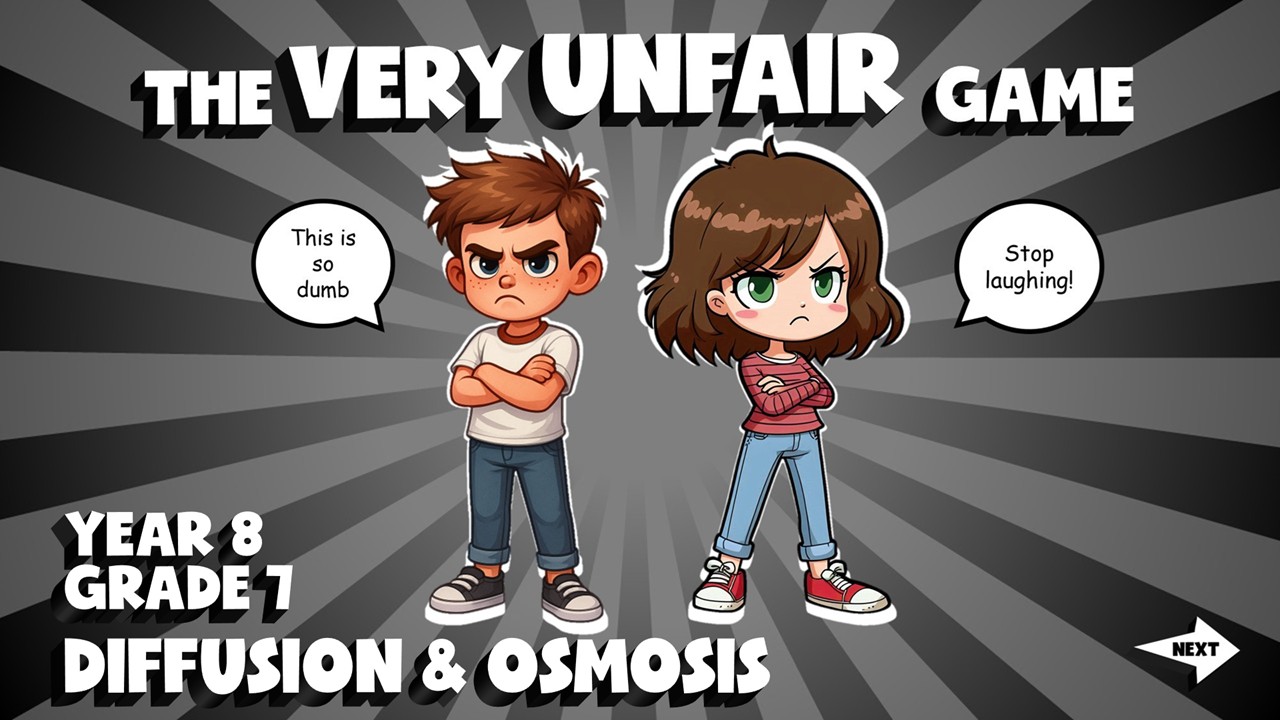 Diffusion & Osmosis VERY UNFAIR GAME | No-Prep Year 8 Science Review ...