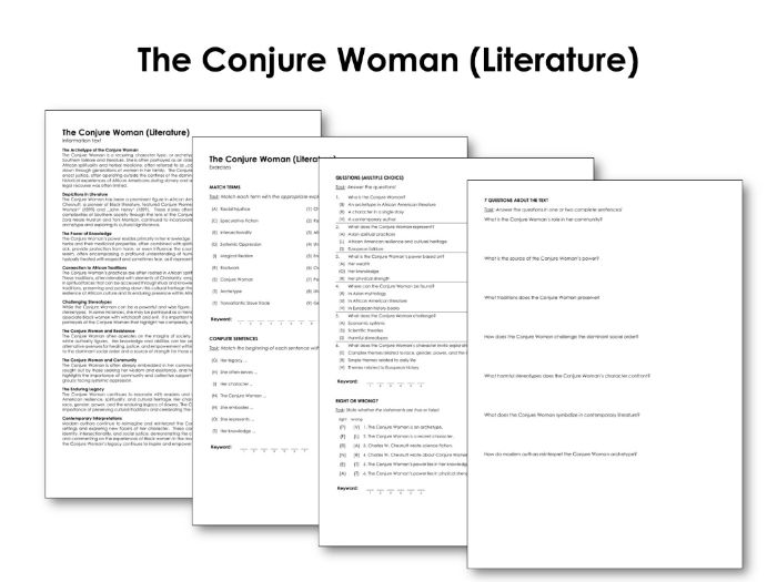 The Conjure Woman (Literature) | Teaching Resources
