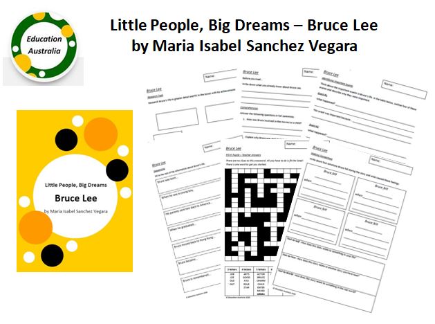 Little People, Big Dreams - Bruce Lee by Maria Isabel Sanchez Vegara ...