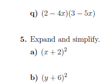 3 GCSE/IGCSE worksheets on expanding and factorising (with solutions ...