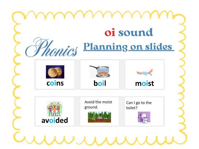 Year 1 Phonics oi sound Full Lesson | Teaching Resources