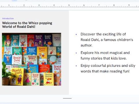 The World of Roald Dahl - Assembly/Lesson - Informative Powerpoint ...