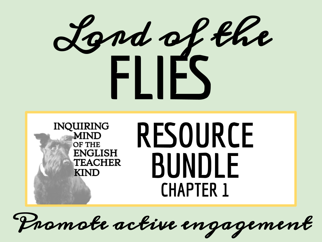 Lord of the Flies Chapter 1 Quiz and Close Reading Bundle | Teaching ...