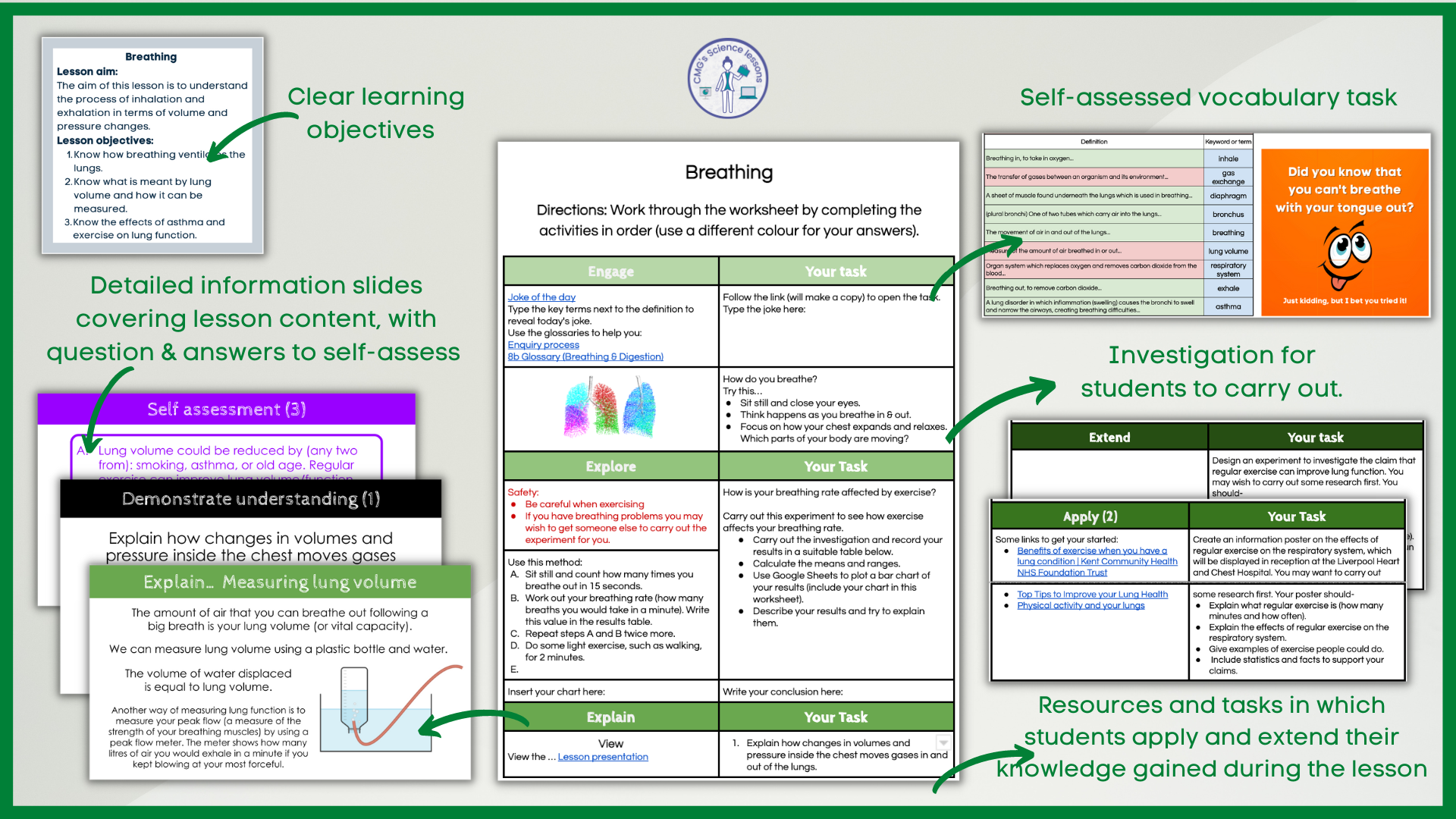Breathing Distance learning | Teaching Resources