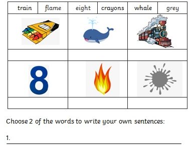 Alternative 'ai' sounds: Read and Write worksheet | Teaching Resources