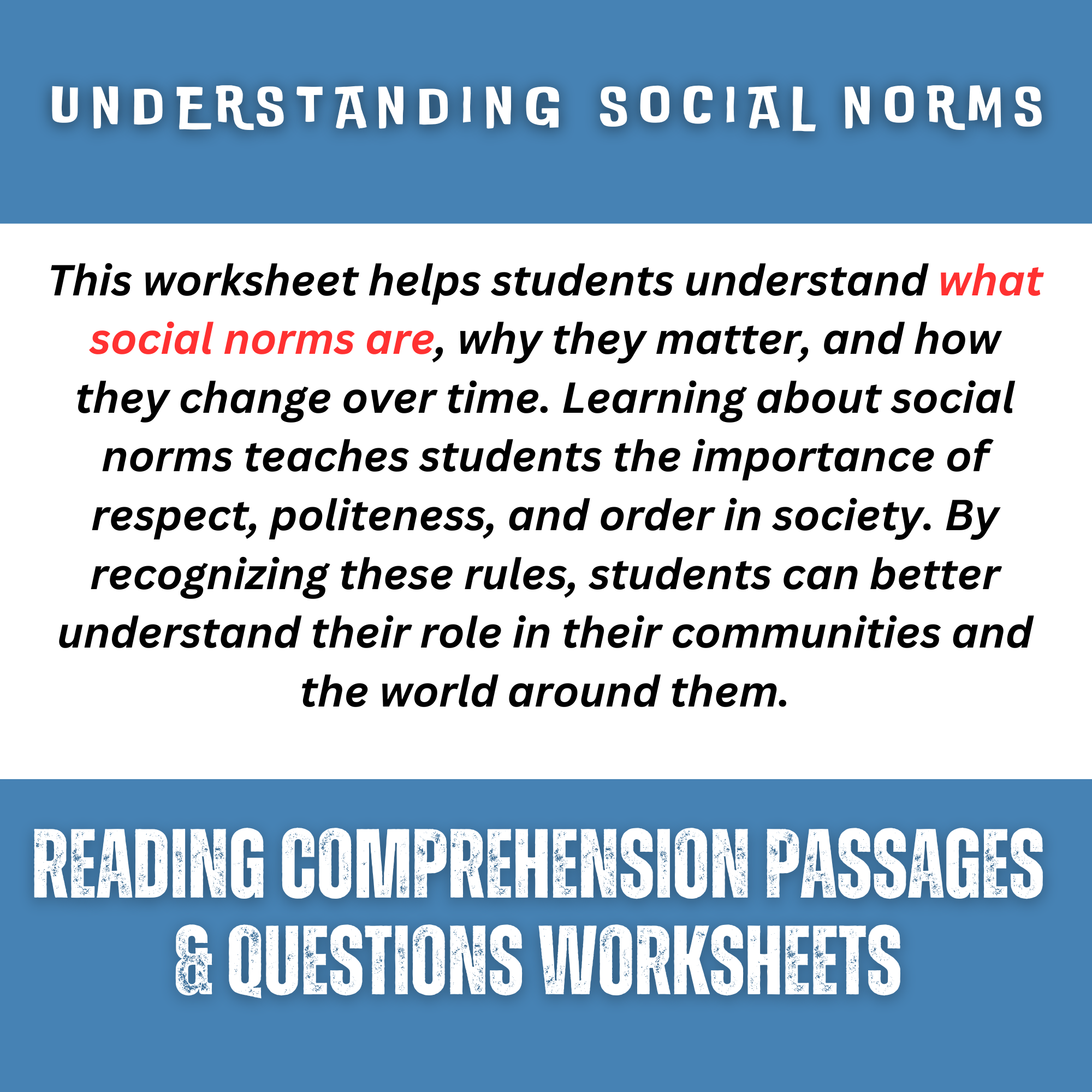 Understanding Social Norms -Psychology and Human Behavior Reading ...