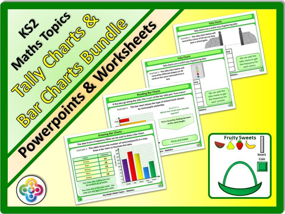 Tally Chart Bar Chart Bundle KS2 Teaching Resources