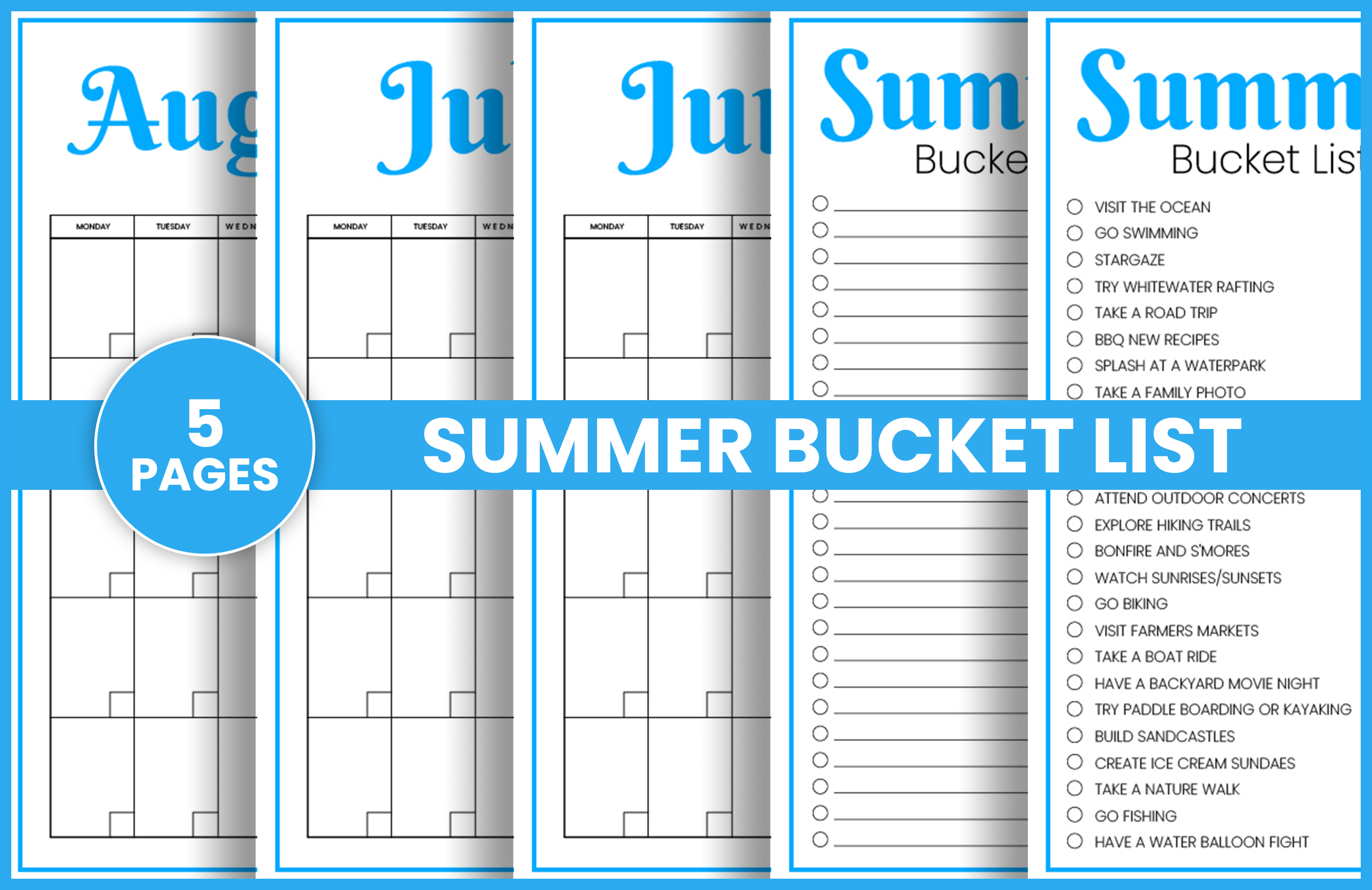 Summer Bucket List: Embrace the Season of Adventure | Teaching Resources