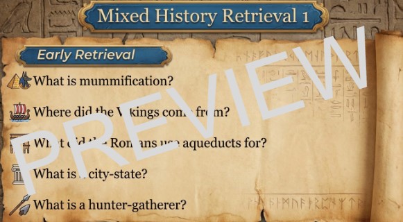 KS2 Foundation Subjects Retrieval Practice Pack (History, Geography ...