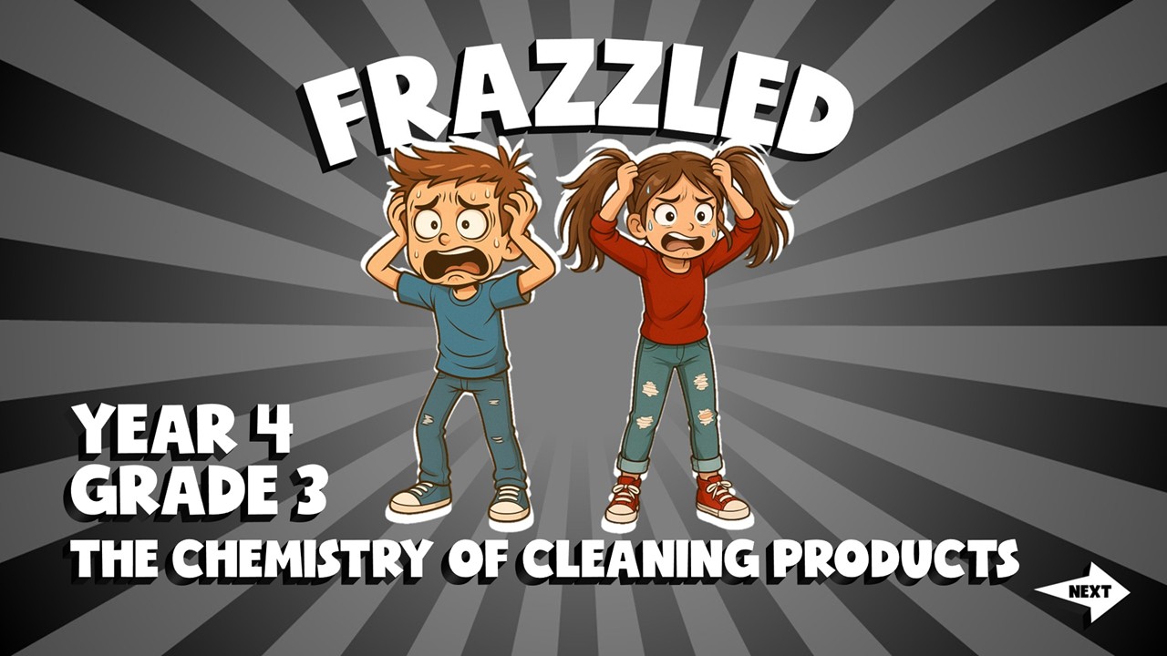 The Chemistry of Cleaning Products FRAZZLED Science Game | No-Prep Year ...
