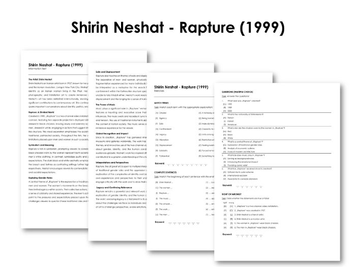 Shirin Neshat - Rapture (1999) | Teaching Resources