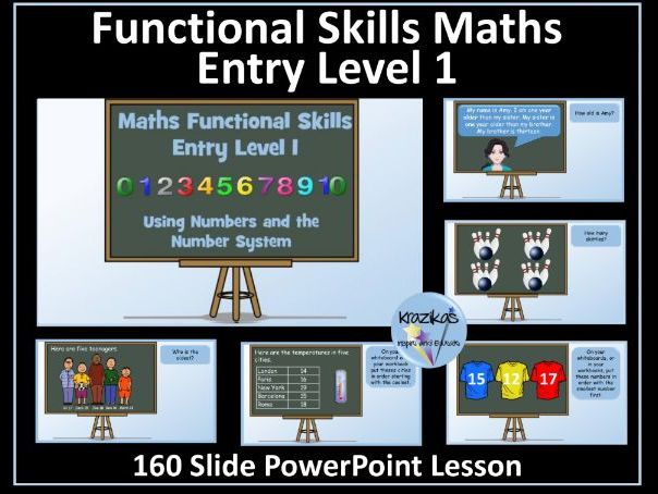 Functional Skills Maths - Entry Level 1 | Teaching Resources