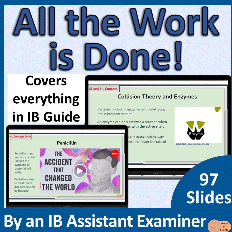 IB Biology C1.1 Enzymes and Metabolism - IB Diploma First Exams 2025 ...