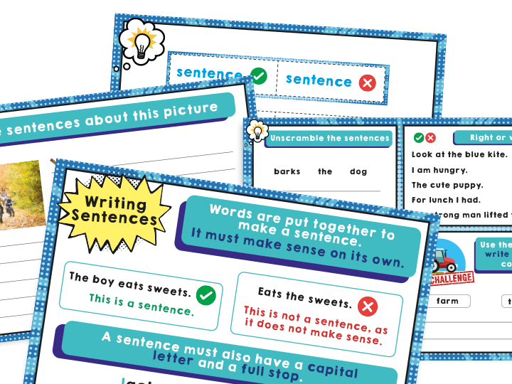 Year 1 SPaG Activities Pack Writing Simple Sentences Teaching Year 1 SPaG Activities Pack Writing Simple Sentences Teaching