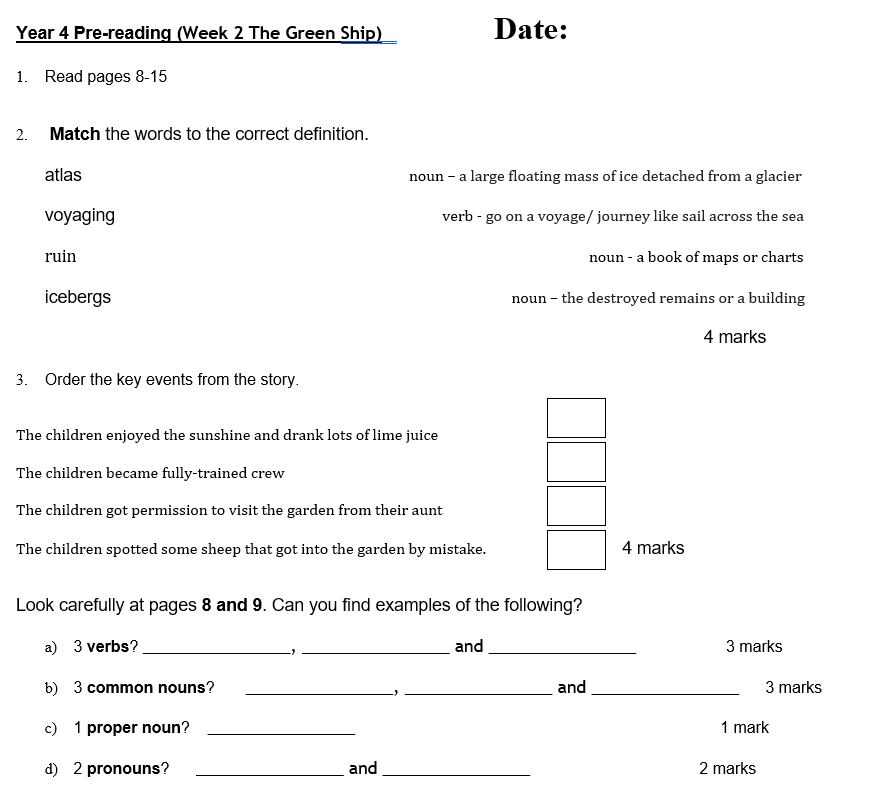 Guided Reading Resources Year 4 Teaching Resources Guided Reading Resources Year 4 Teaching Resources