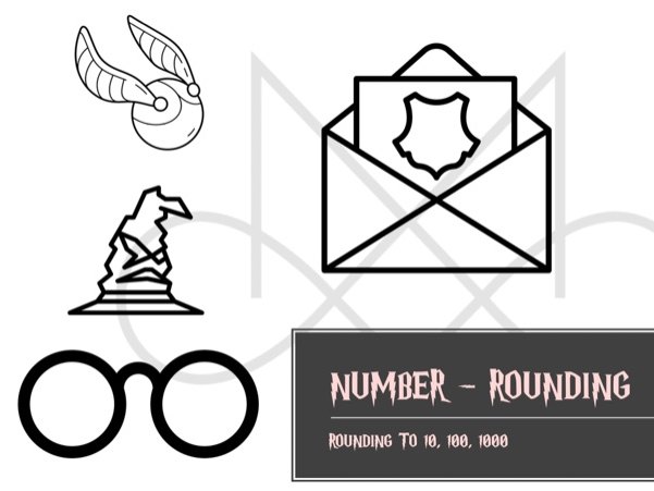 Harry Potter Themed Booklet - NUMBER - Rounding to 10 100 1000 ...