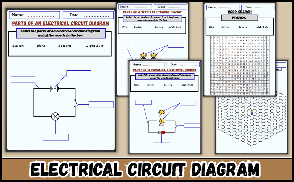 Electrical Circuit Diagram | Teaching Resources