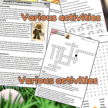 Frederick Douglass Biography , A Voice for Freedom | Teaching Resources