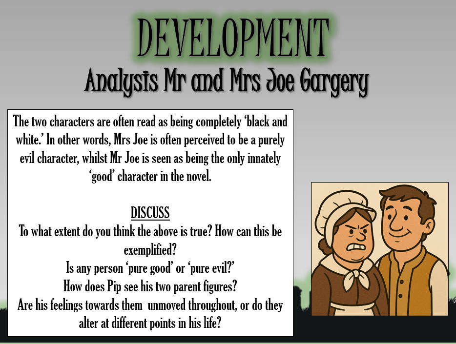 Great Expectations: Mr and Mrs Joe Gargery! | Teaching Resources
