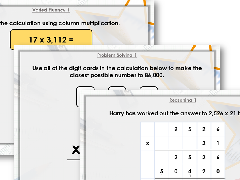 Year 6 Maths Multiply 4 Digits By 2 Digits Lesson Autumn Block 2 By 