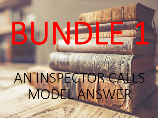 An Inspector Calls - Model Answers: Bundle 1 by thomasd0 | Teaching ... An Inspector Calls - Model Answers: Bundle 1 by thomasd0 | Teaching ...