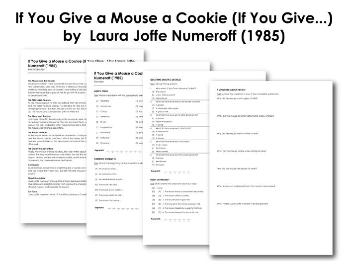 If You Give a Mouse a Cookie (If You Give...) by Laura Joffe Numeroff ...