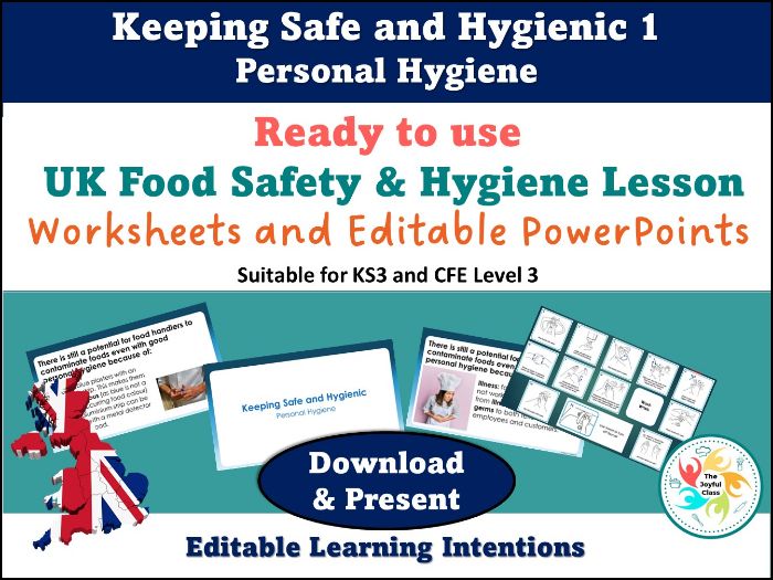 Personal Hygiene in the Kitchen - KS&H1 | Teaching Resources
